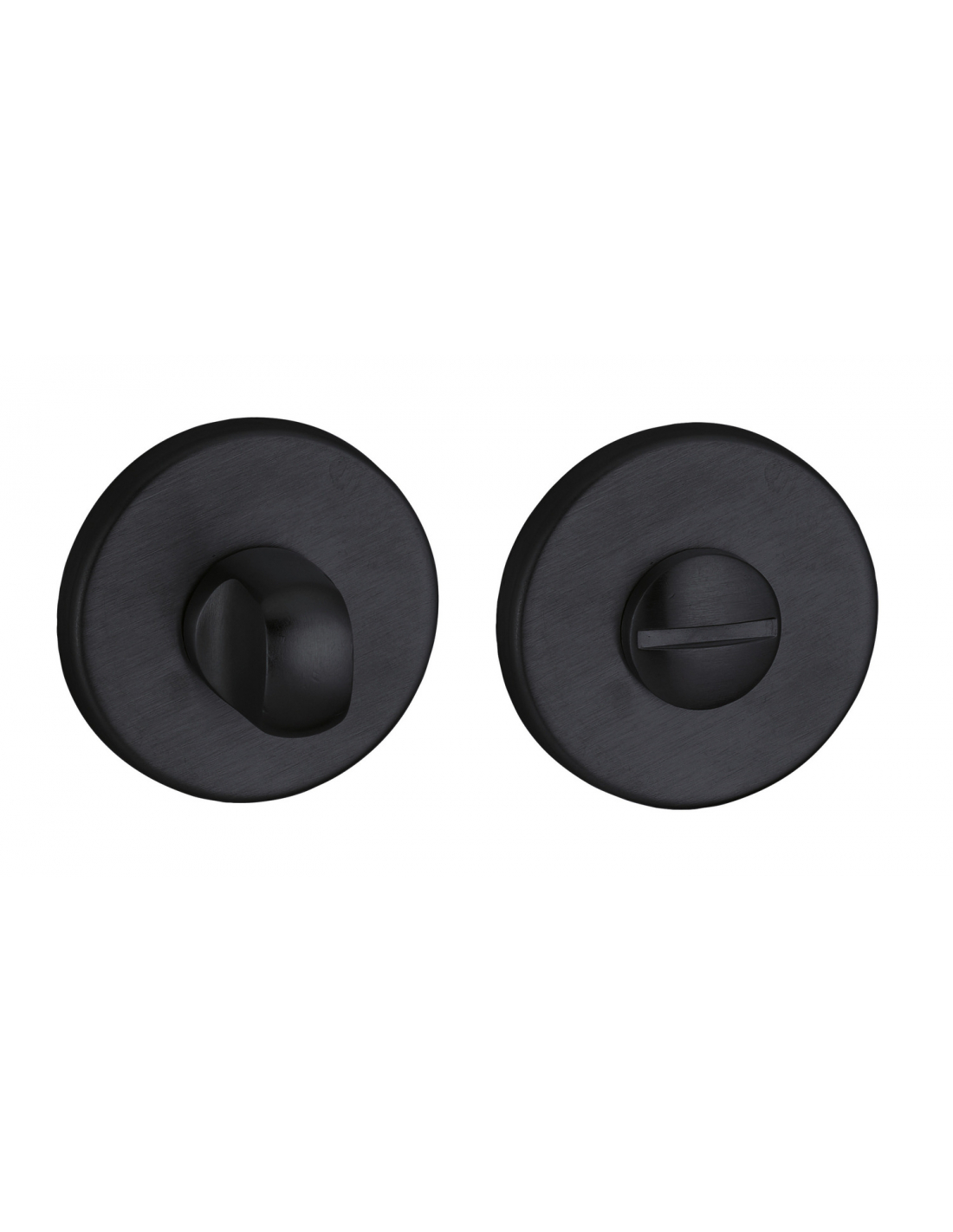 Poignée sur rosace boston chrome satiné